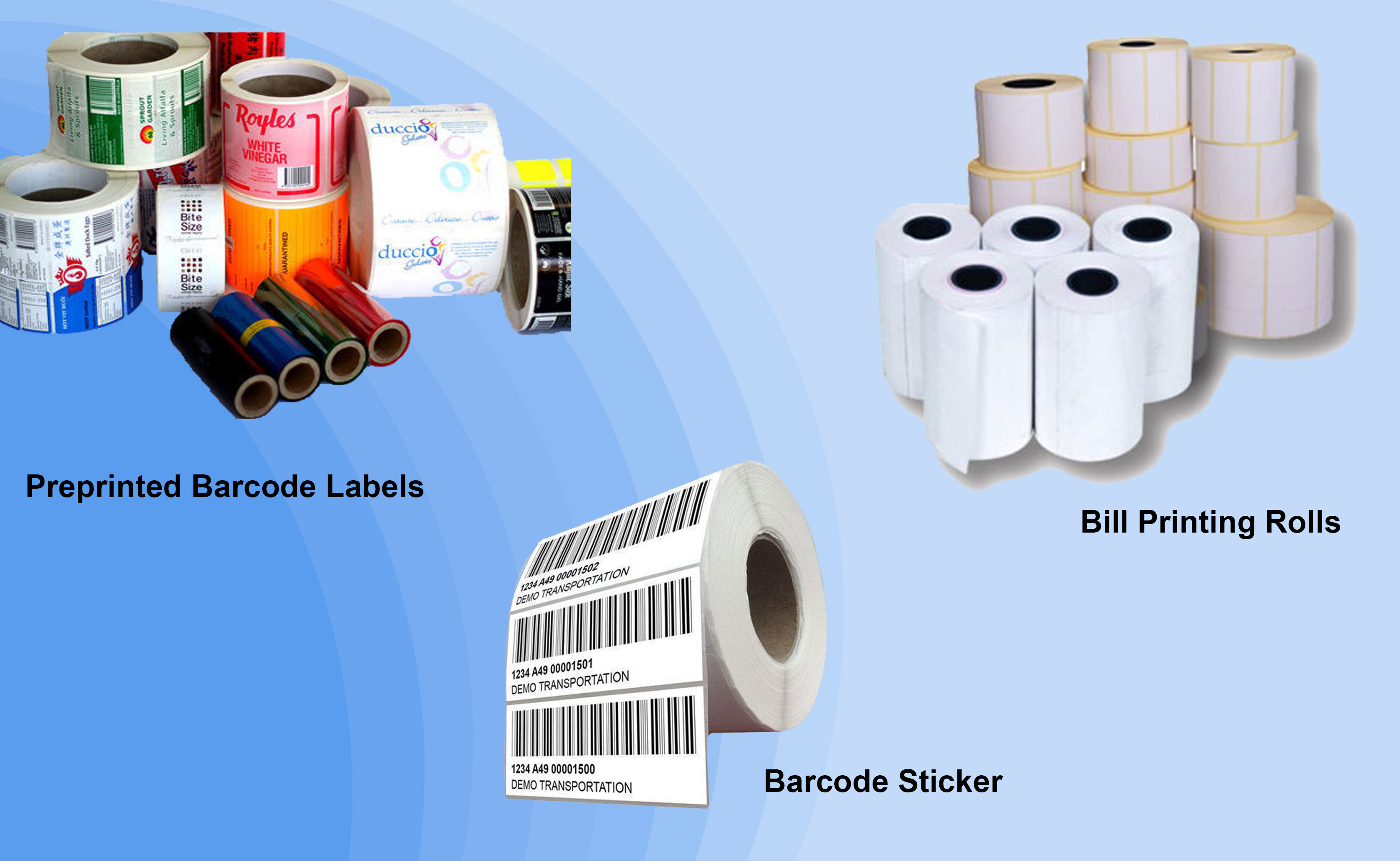 Billing & Barcode Consumables in kollam kottarakkara